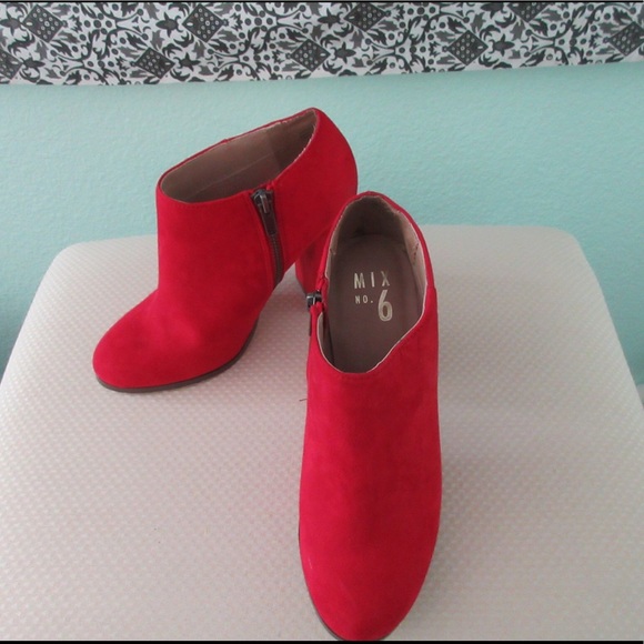 Mix No. 6 | Shoes | Red Dsw Booties | Poshmark